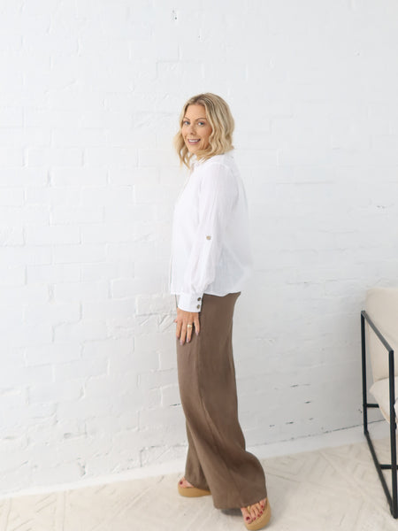 Faye Shirt- White – TSID Clothing