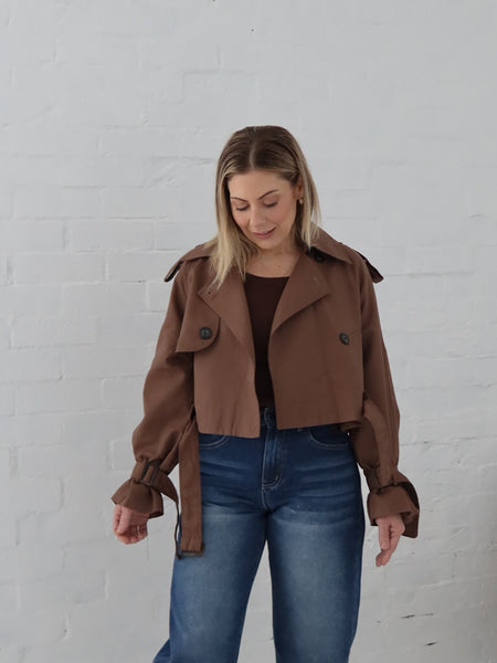 Hayes Jacket - Chocolate – TSID Clothing