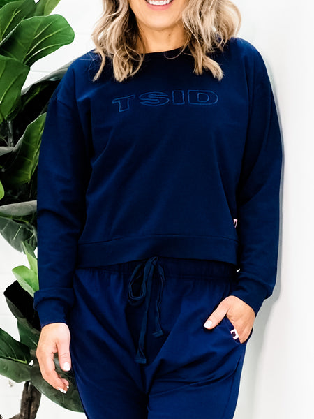 TSID Long sleeve basic - Navy – TSID Clothing